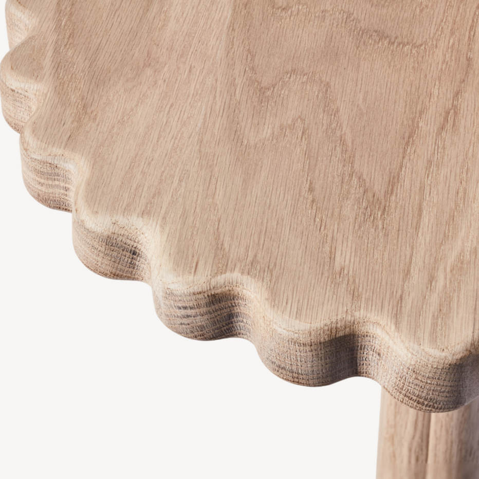 Artistry Flower Lamp Table - Round Edge – Zuster Furniture