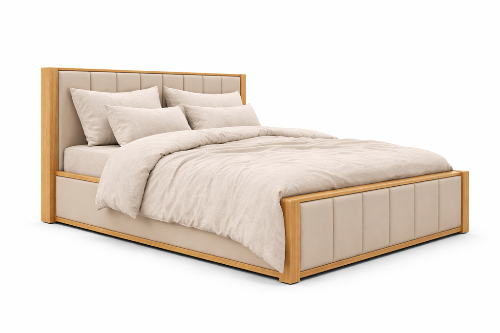 Bloom Panel Upholstered Bed – Zuster Furniture