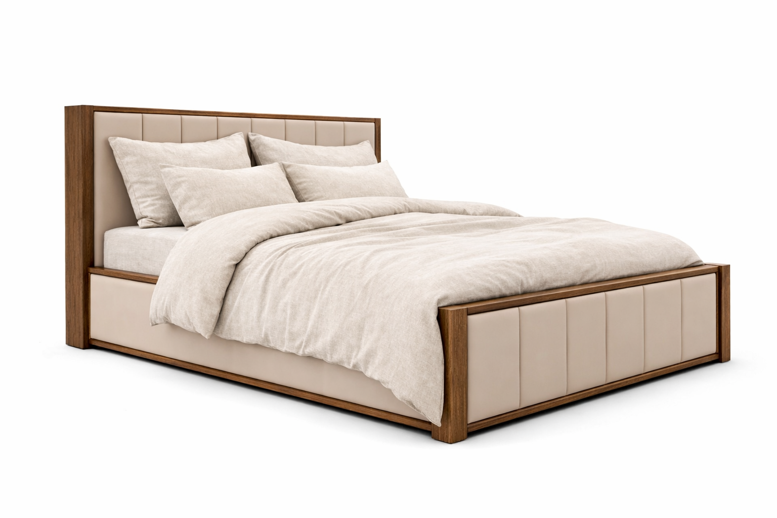 Bloom Panel Upholstered Bed – Zuster Furniture