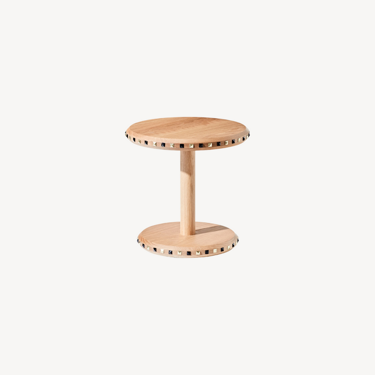 Embellish Studded Lamp Table – Zuster Furniture