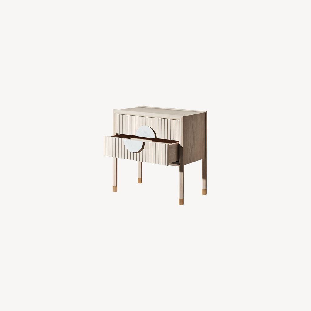 Halo Bedside Table – Zuster Furniture