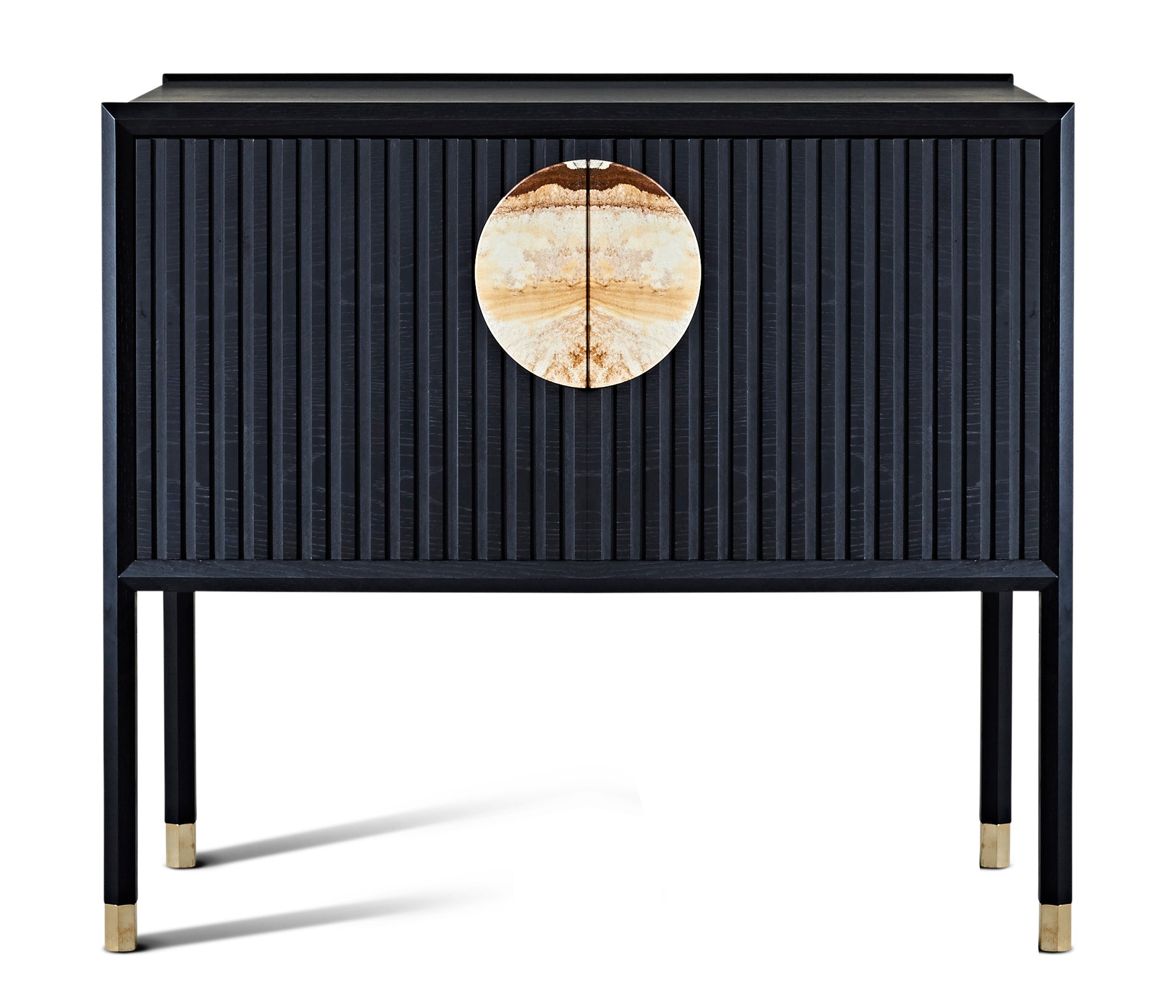 Halo Buffet with Marble handles – Zuster Furniture