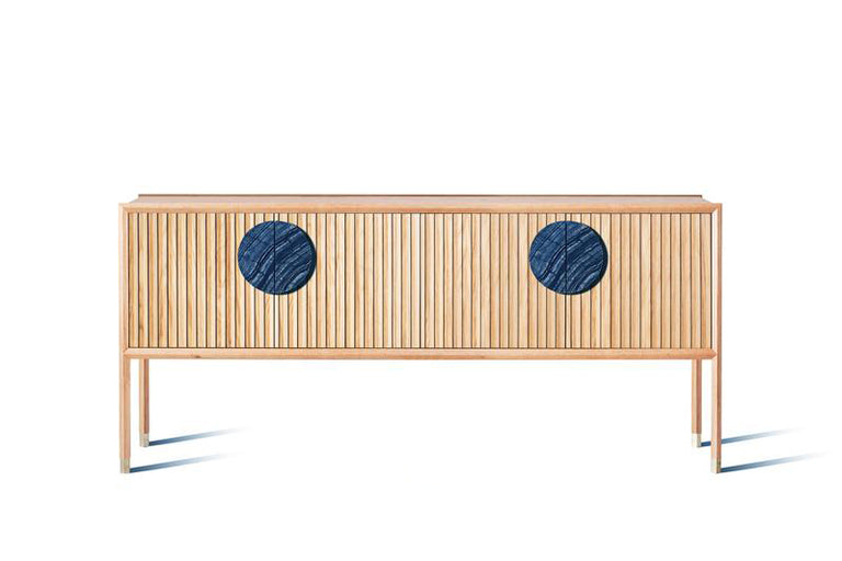 Halo Buffet with Marble handles – Zuster Furniture