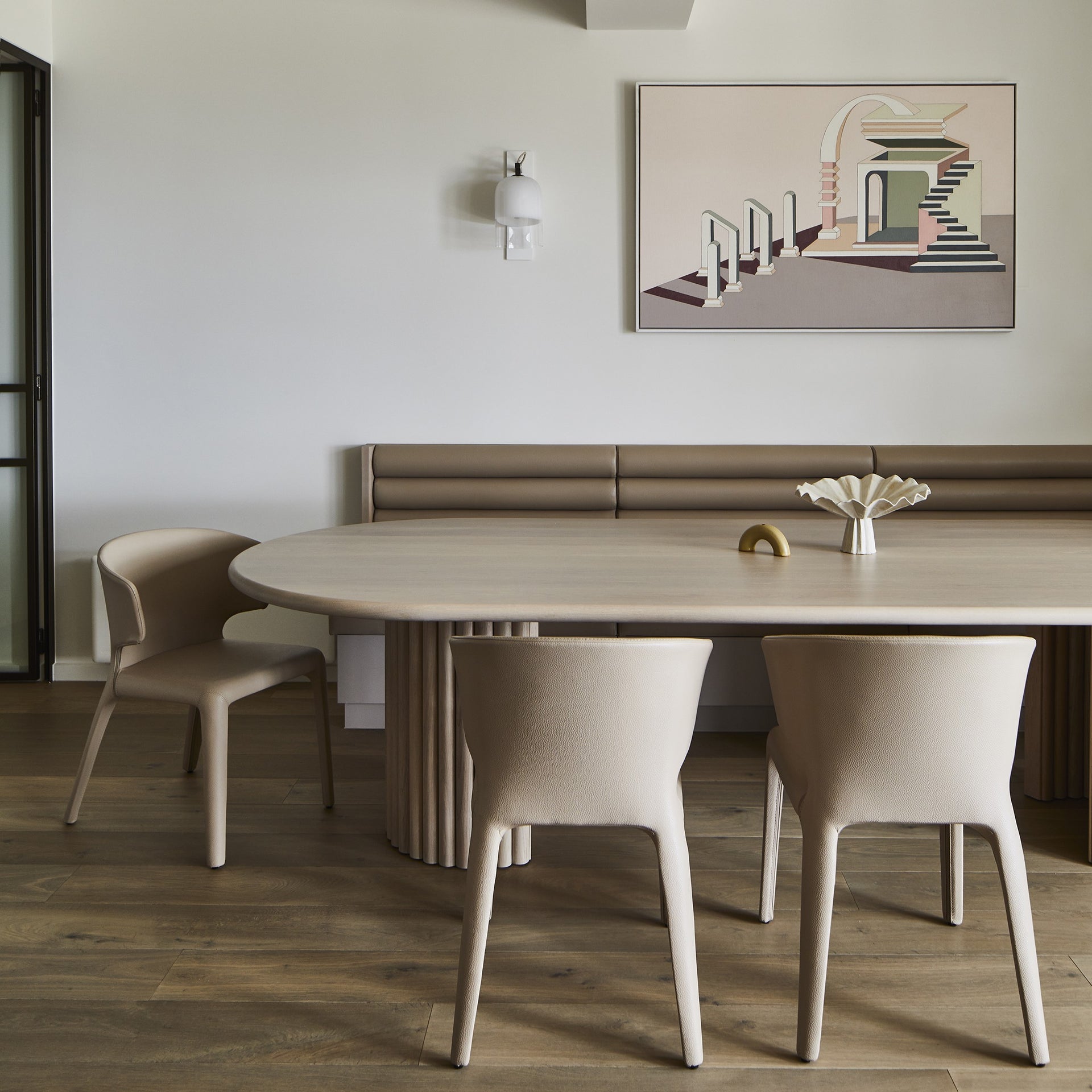Jewel Scalloped Dining Table – Zuster Furniture