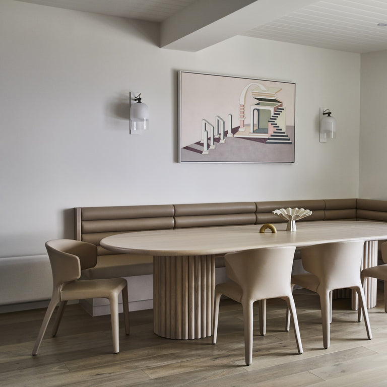 Jewel Scalloped Dining Table – Zuster Furniture