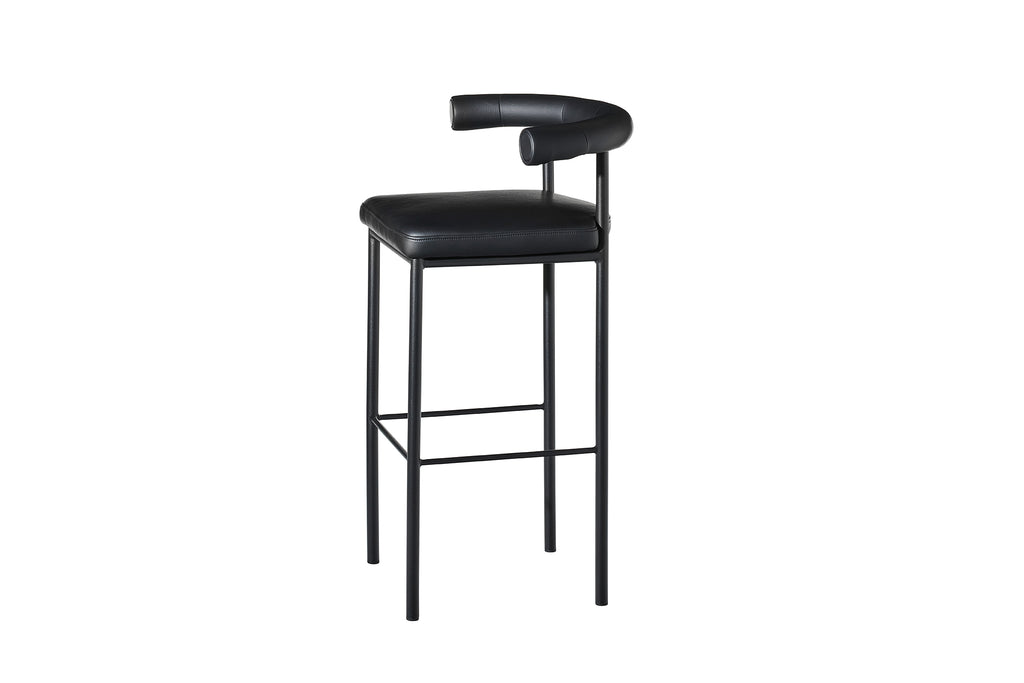 Topaz Kitchen Stool- Faux Leather – Zuster Furniture
