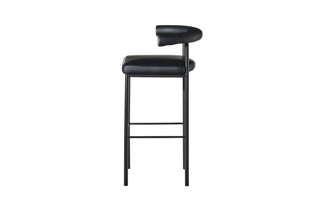 Topaz Kitchen Stool- Faux Leather – Zuster Furniture