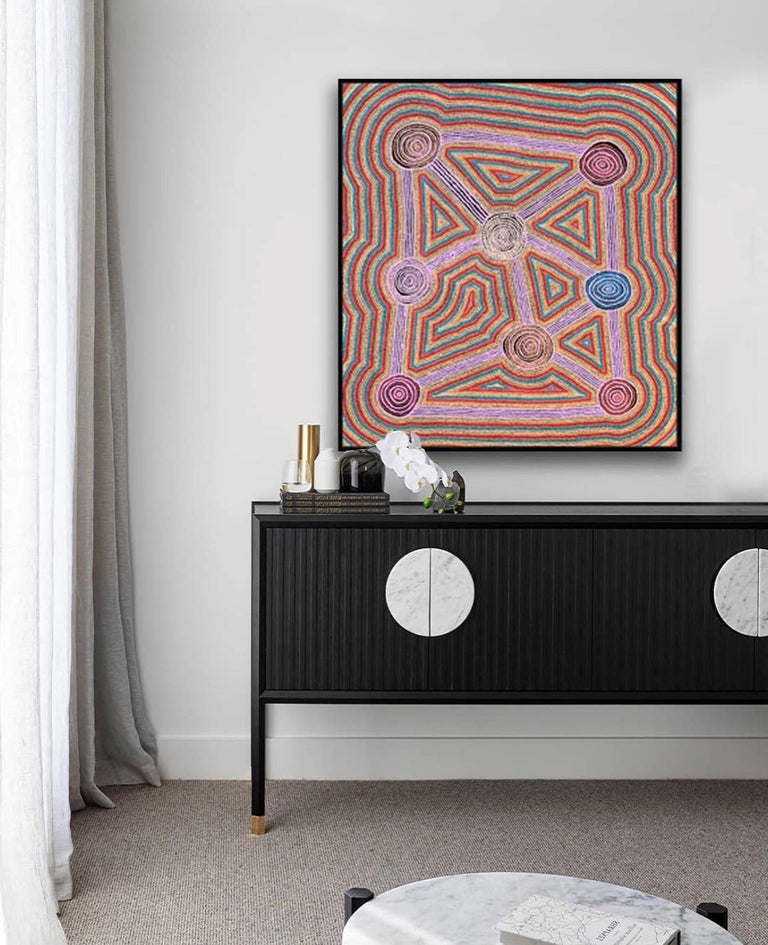 Halo Buffet with Marble handles – Zuster Furniture