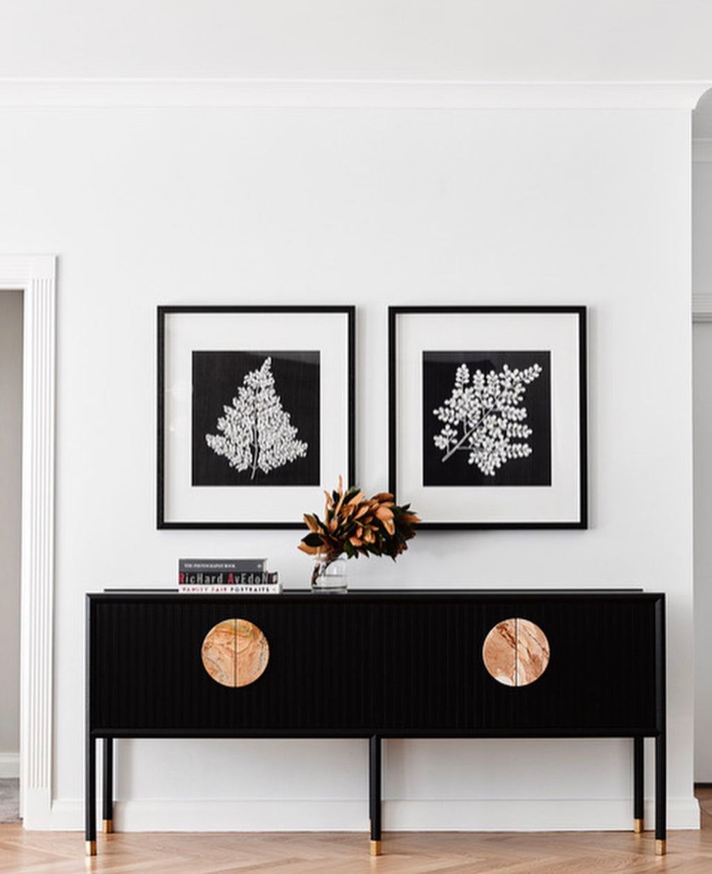 Halo Buffet with Marble handles – Zuster Furniture