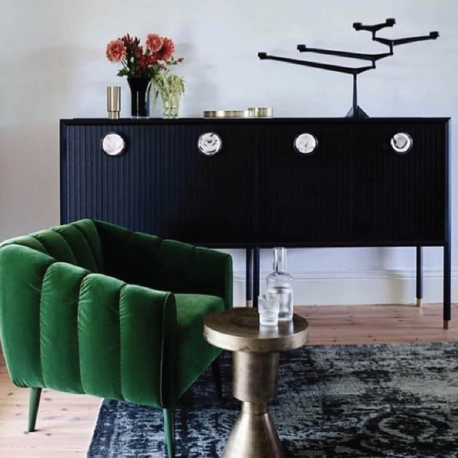 Halo Tall Buffet with Glass handles – Zuster Furniture